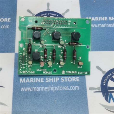 Terasaki Esm 1082 K 99z 7 001 Starter Module Marine Ship Store