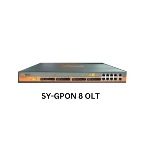Syrotech Gpon 8 Olt L3 Switch 8ge Port 4 Sfp 4 Sfp Snmp Telnet Cli