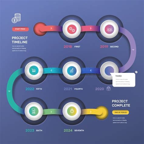 时间线免抠元素 时间线图表渐变样式线条信息图表 素材免费下载 626像素 Ai格式 编号46006939 千图网