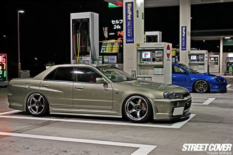 Junya Nakatas Millenium Jade Er34 In Japan With Advan Racing Gt Wheels