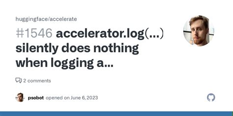 Acceleratorlog Silently Does Nothing When Logging A Torchtensor