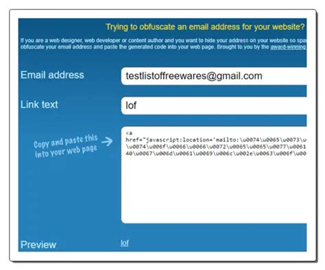 8 Best Free Online Obfuscate Email Address Websites