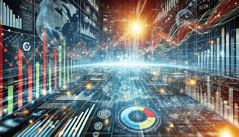 Futuristic Data Center Analytics Background Data Analysis Technology Futurism Background