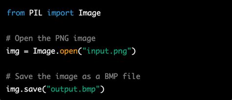 PNG から BMP マルチプラットフォームで画像を透明に変換