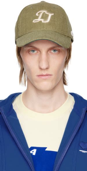 ader error khaki six panel variant cap