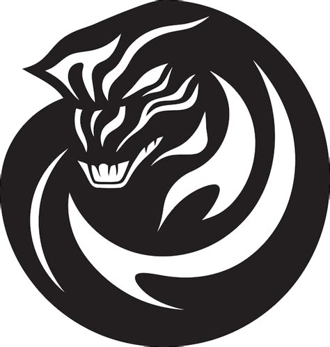 Premium Vector Elegant Python Twist Vector Serpent Art