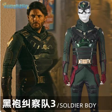 New-Homelander-Cosplay-Costume-The-Boys-Jumpsuit-Cloak-Belt-Gloves ...