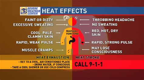 What Is Heat Exhaustion Vs Heat Stroke At Lilian Dixson Blog