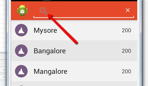 android searchview icon stack overflow