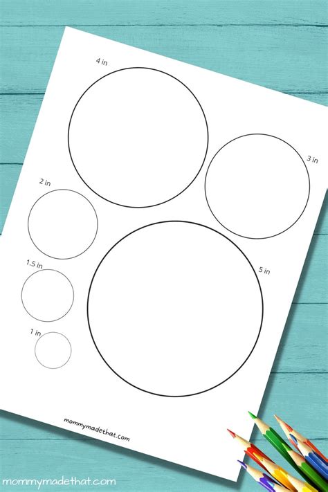 Free Printable Circle Templates And Outlines