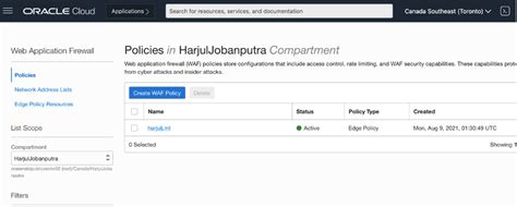 configure captcha in oracle cloud web application firewall by harjul