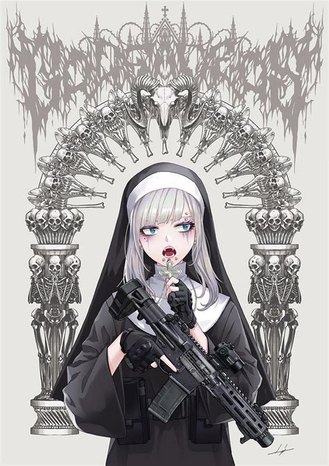 Kws Baphomet Mythology Original Check Weapon Highres Weapon