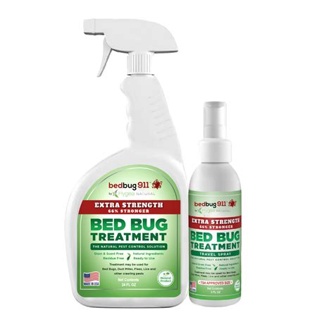 Extra Strength Bed Bug Spray And Travel Spray Kit