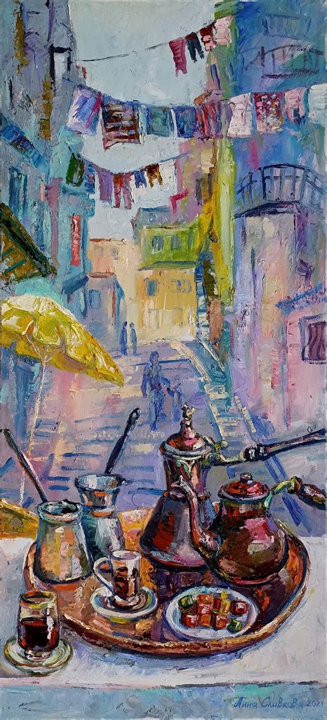 Купить картину Утренний Стамбул в Москве от художника Сливкова Анна