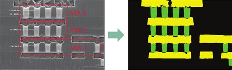 Example SEM CS With The Grey Scaled SEM Image Left And The Download Scientific Diagram