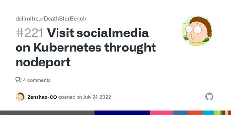 visit socialmedia on kubernetes throught nodeport · issue 221