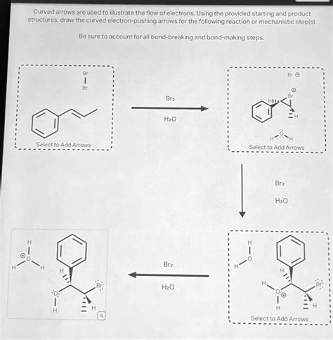 solved curved arrows are used to illustrate the flow of electrons