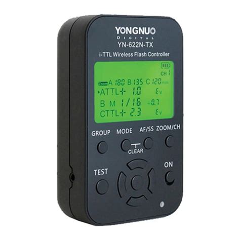 YONGNUO YN 622N TX USER MANUAL Pdf Download ManualsLib