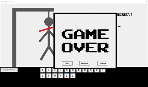Github Jacksonsmjogodaforca Windowsforms Esse Projeto Foi Desenvolvido Depois Que Conclui Um