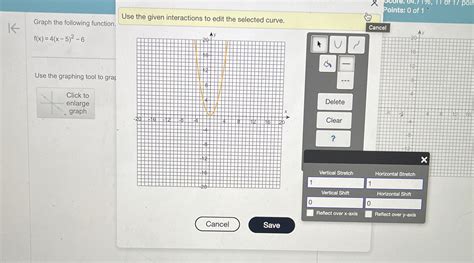 [solved] graph the following function use the given intera
