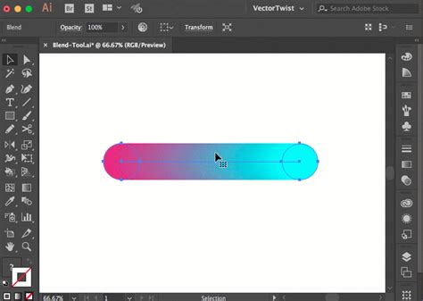 How To Use The Blend Tool In Adobe Illustrator Cc Blend Tool Illustrator Design Tutorial
