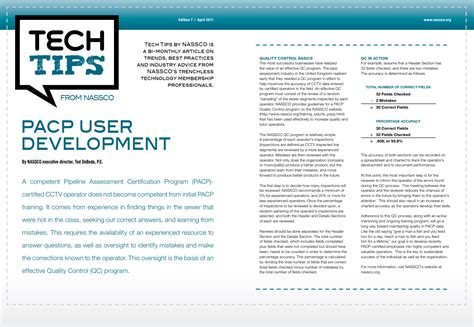 Pacp® User Development Nassco