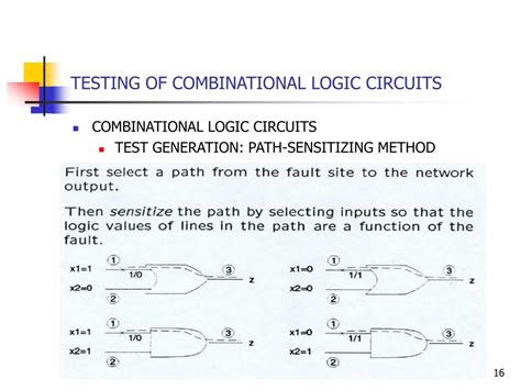Ppt Testing Of Combinational Logic Circuits Powerpoint Presentation