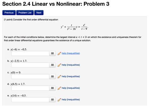 solved section 2 4 linear vs nonlinear problem 3 previous