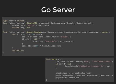 Build Microservice With Grpc In Golang Ppt