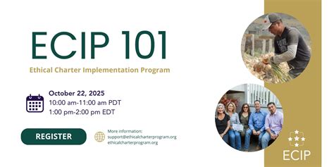 Ecip 101 Ethical Charter Implementation Program Ethical Charter Program