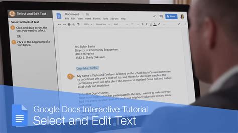 Select And Edit Text CustomGuide