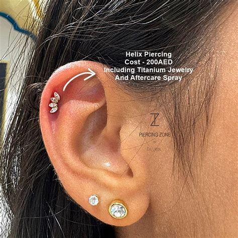 Helix Piercing Aftercare Piercing Zone By Dr Vikas