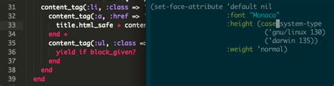 How To Make Emacs 24 Render Font Like Sublime Text 2 Stack Overflow