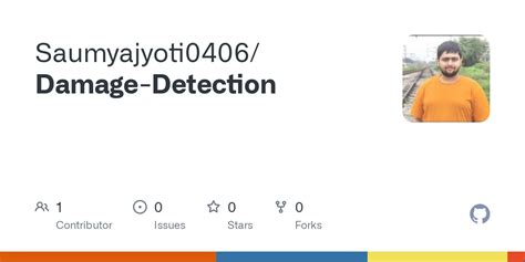 GitHub Saumyajyoti Damage Detection