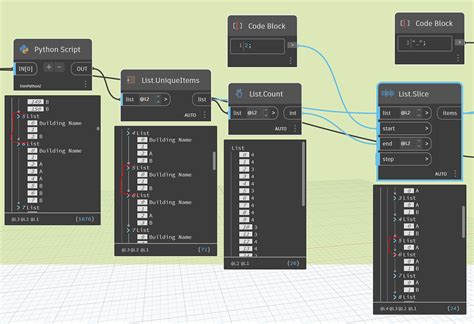 Listslice Not Giving Correct Results Lists Logic Dynamo