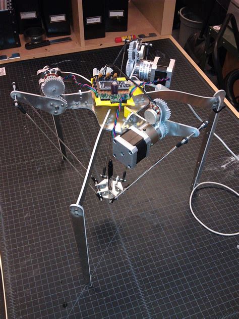 aaronbot3000 pythagoras drawing delta robot delta robot arduino projects diy robot design