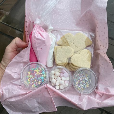 Cookie Kit Naked Cookies Decorate Your Own Cookies Cookie Gift Etsy