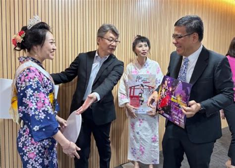 日本盆舞节7月展系列活动 黄汉伟：槟日文化交流标志 Buletin Mutiara