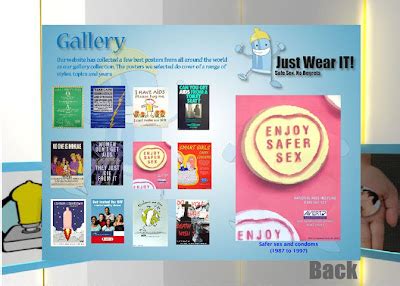 My World Of Designs Gamma Year Safe Sex Campaign Just Wear IT