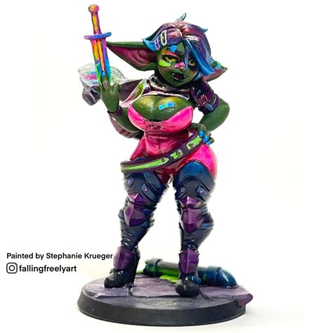 Dnd Miniature Goblin Rogue Mini Unpainted 3d Printed Etsy