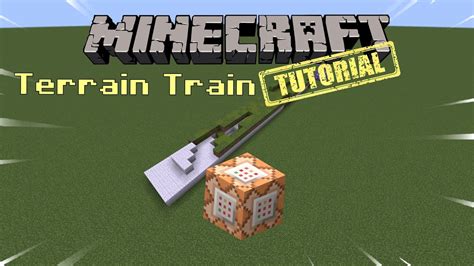 Minecraft Bedrock Terrain Train Tutorial Rng Terrain Generator Youtube