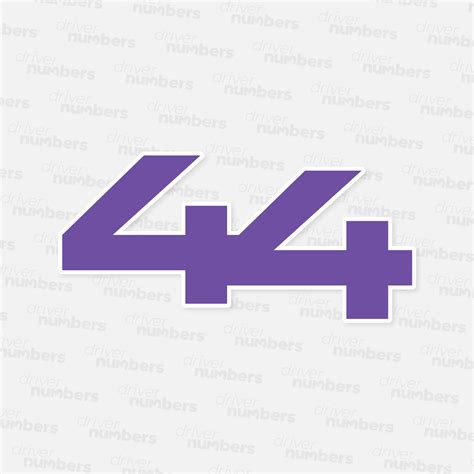 Purple Number 44