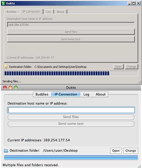 Simple Cross Platform File Transfer