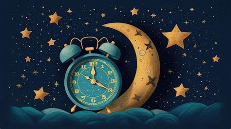 Premium Ai Image Colorful Alarm Clock Time Management Concept Generative Ai