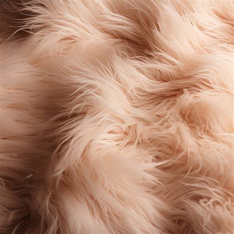 Soft Wool Texture Woolen Fiber Neutral Beige Stock Illustration