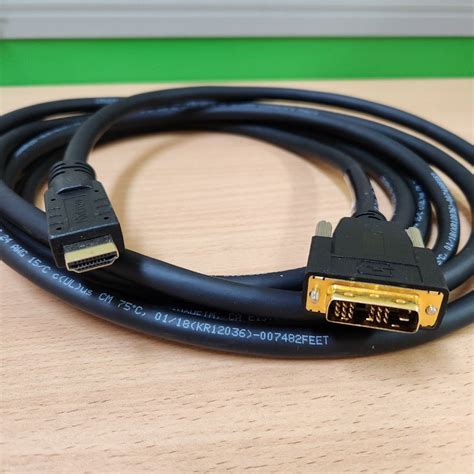 HDMI To DVI D Cable Computers Tech Parts Accessories Cables Adaptors On Carousell