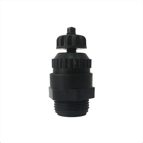 Plastic Pressure Regulator Plastic Material Matte Black Finish Grade