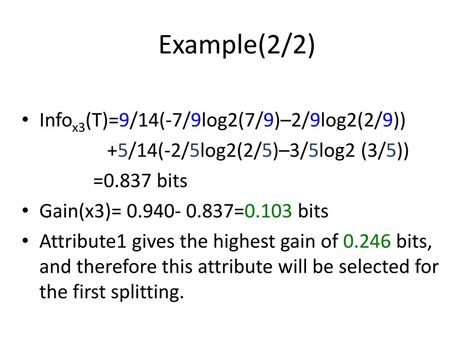 Ppt C45 Algorithm Powerpoint Presentation Free Download Id6652991