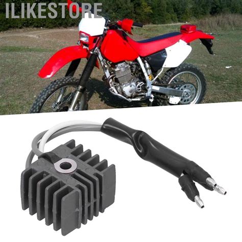 Ilikestore Powersports เครื่องกำเนิดไฟฟ้ากระแสสลับวงจรเรียงกระแส Rectifier Regulator อลูมิเนียม