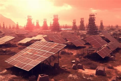 Solar Panels Generative Ai Premium Ai Generated Image